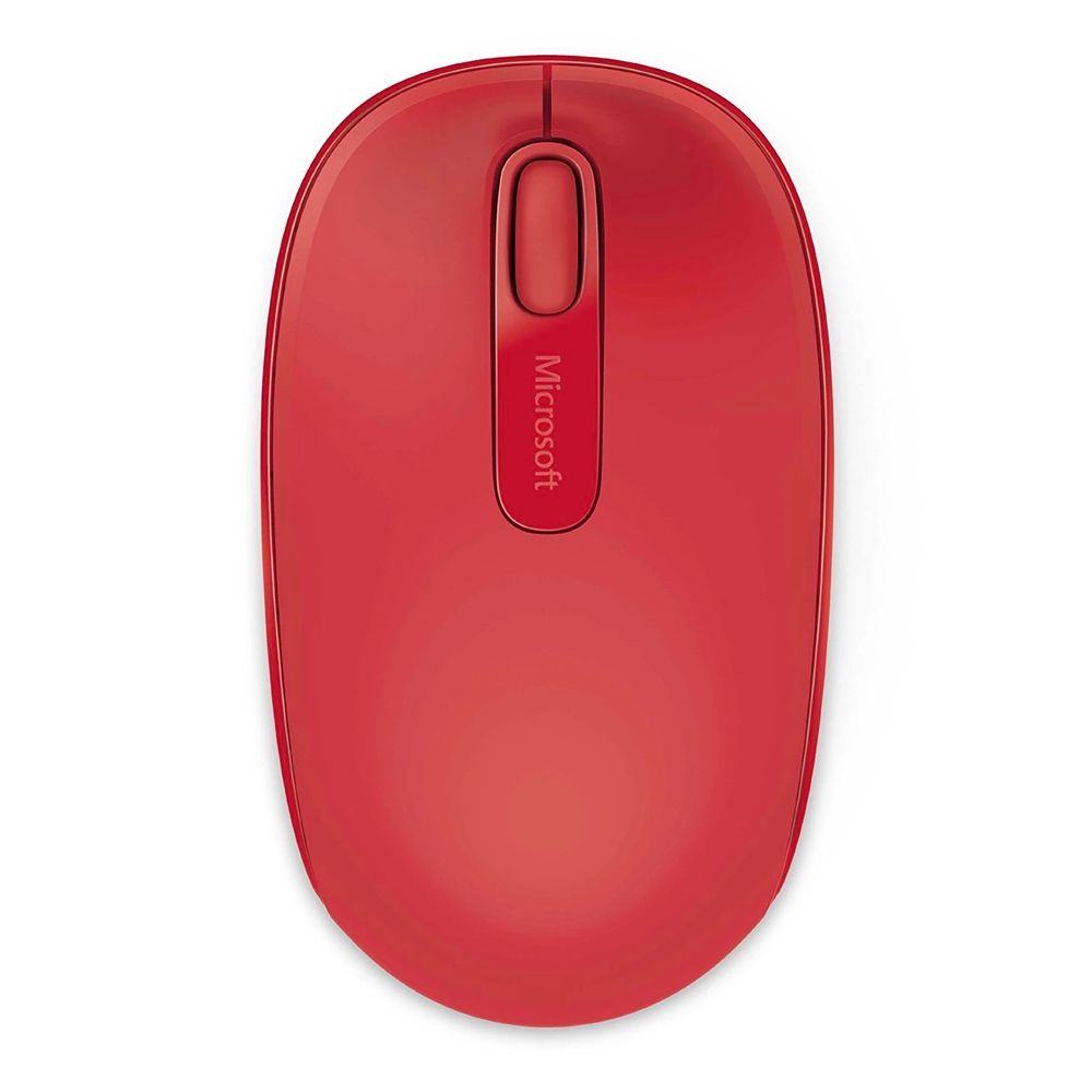 Mouse Inalámbrico Microsoft Wireless Mobile 1850 Rojo - buyruru